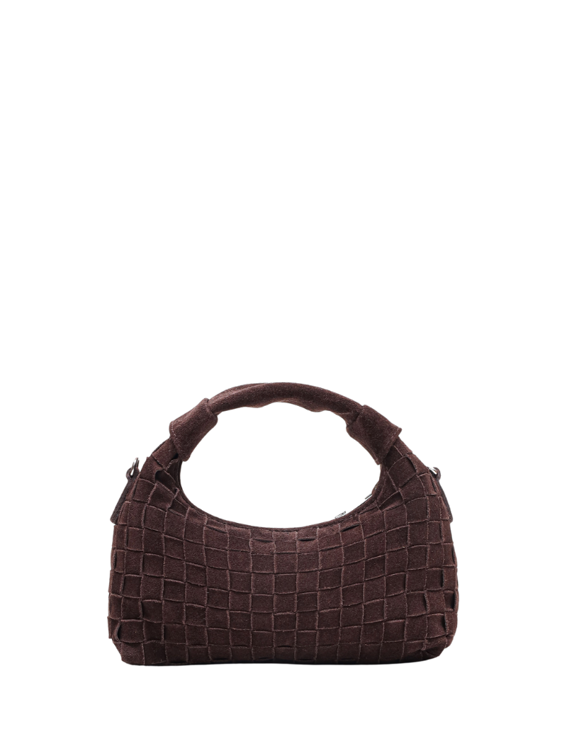 Mini Dandy Braided Suede chocolate – Ferent Bags
