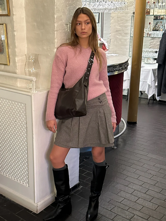 Ellie crossbody hickory – Ferent Bags